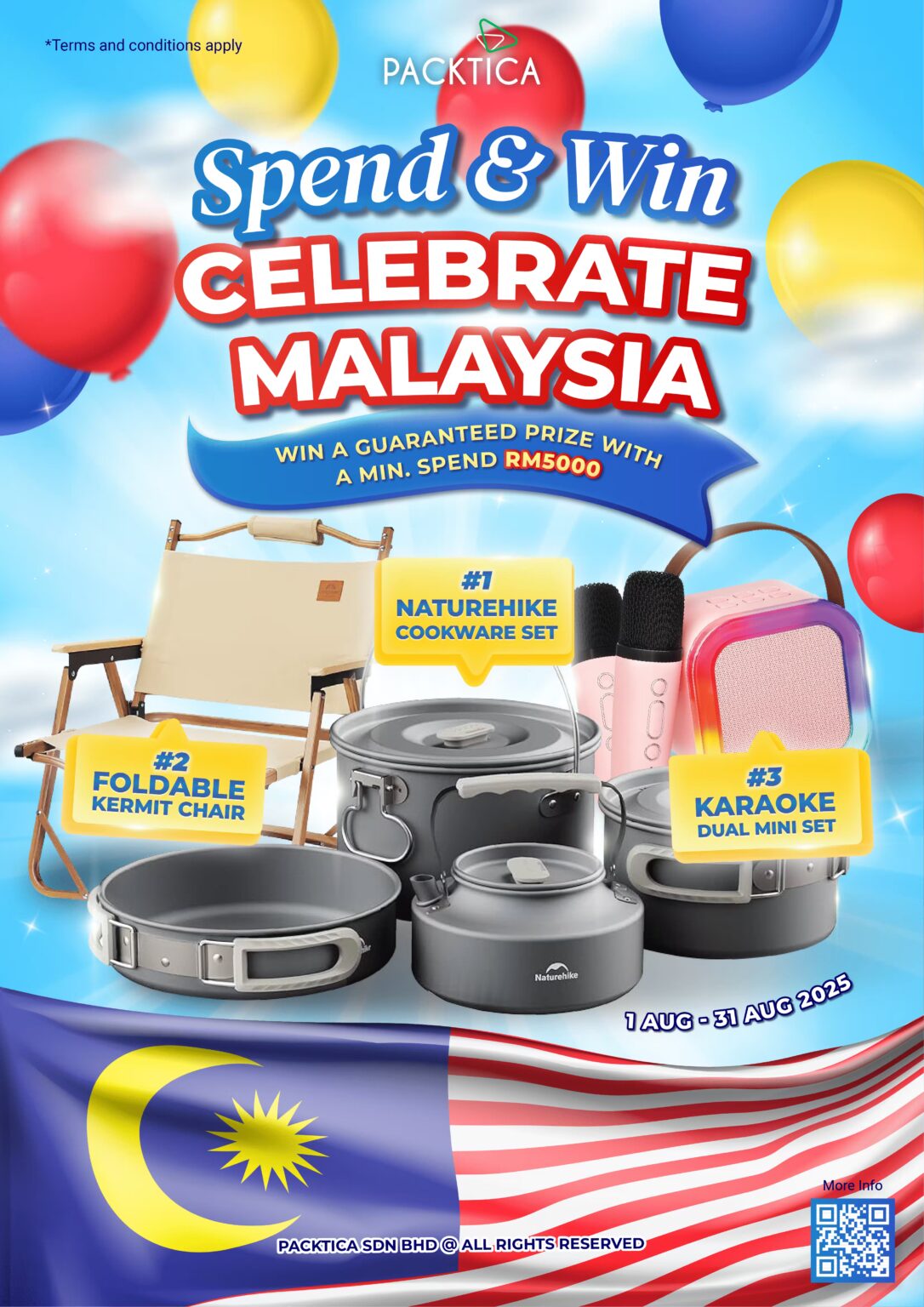Spend & Win National Day Promotion | Win Prizes | Packtica